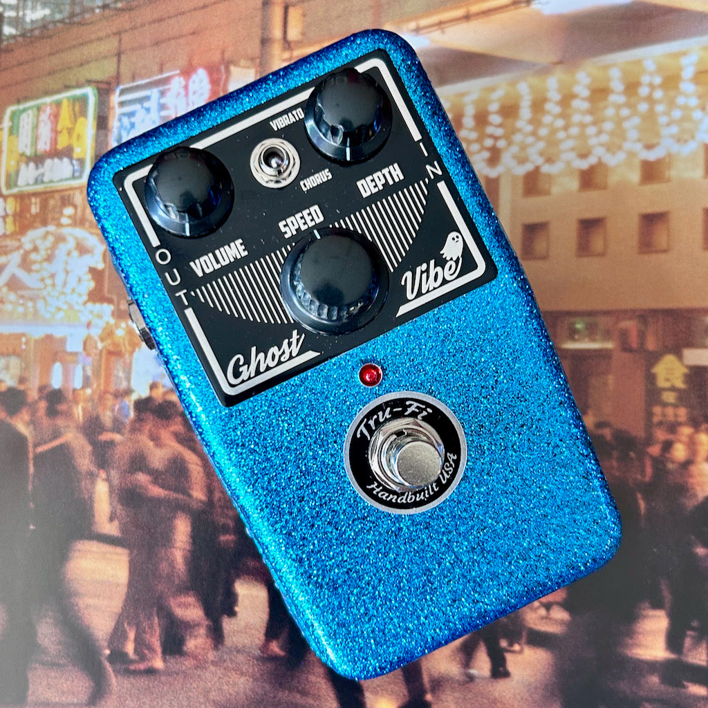 The Ghost Vibe (Blue Sparkle) – Joe's Pedals
